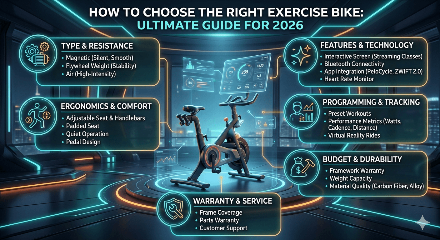 How to Choose the Right Exercise Bike: Ultimate Guide for 2026